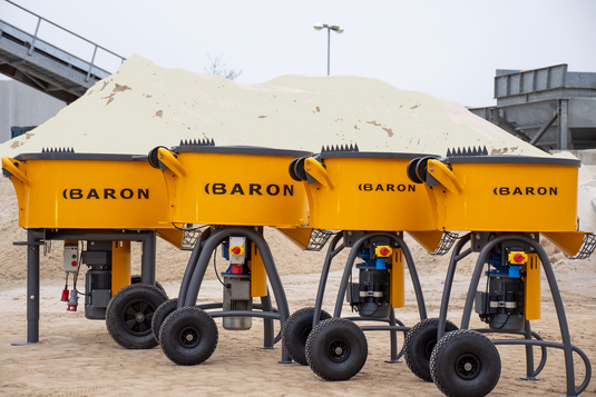 Buy forced action mixers online | Baron A/S